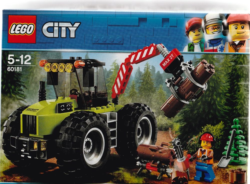 Lego 60181, Forst-Traktor, vergriffen, Lego City, NEU | Kaufen auf Ricardo