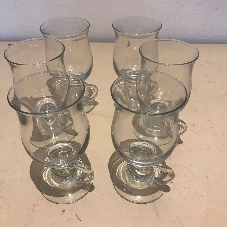 6er Set Tee / Kafi fertig Gläser (Gebraucht) in Kleinandelfingen für ...