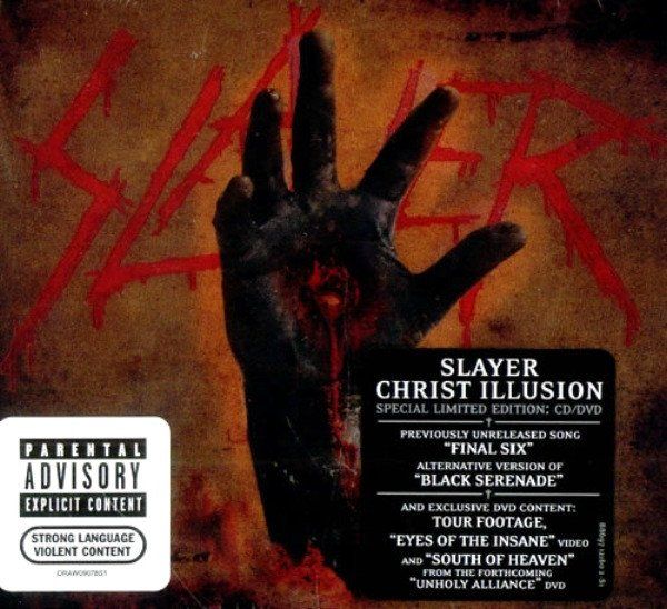 Slayer: Christ Illusion CD/DVD Ltd Edition (Neu und originalverpackt ...