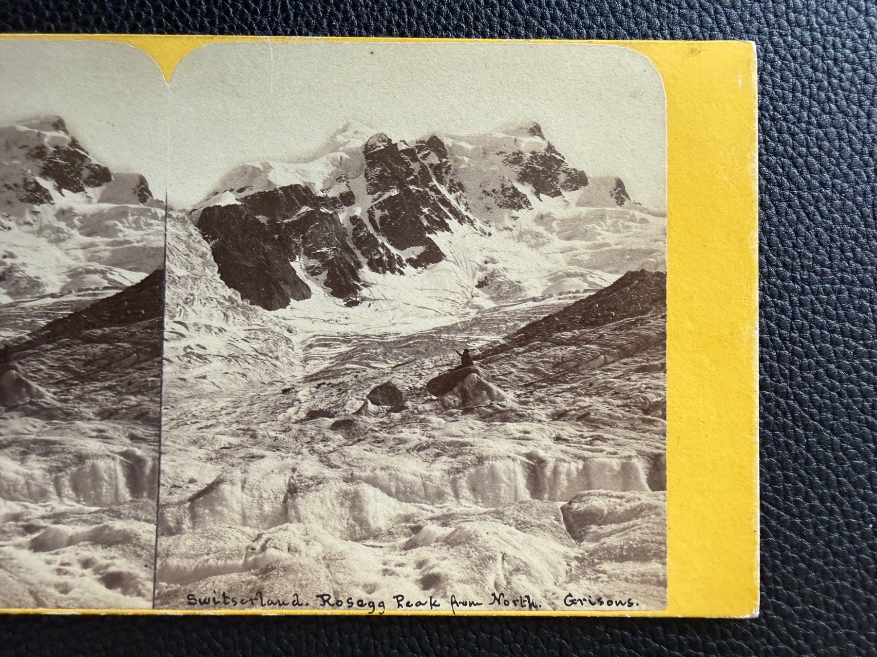 Pontresina Roseg Stereo Foto ca.1870/80 A.C. 777 Engadin (Gebraucht) in ...