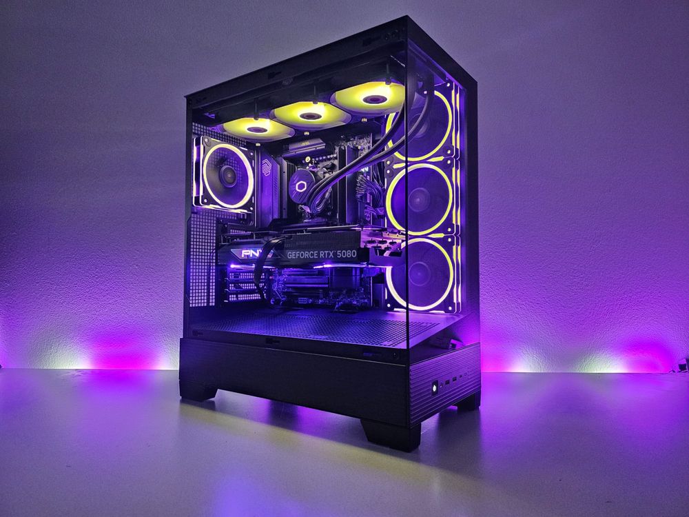 Gaming PC Zyphron👽16GB RTX 5080 + 9800X3D | 6000MHz 32GB (Neu und ...