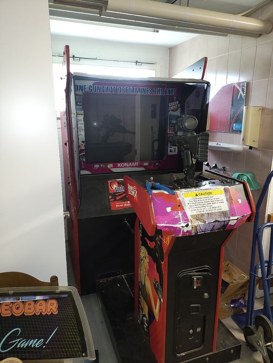 Silent Scope EX Retro Arcade Spielautomat Selten Geil Billig (Defekt ...