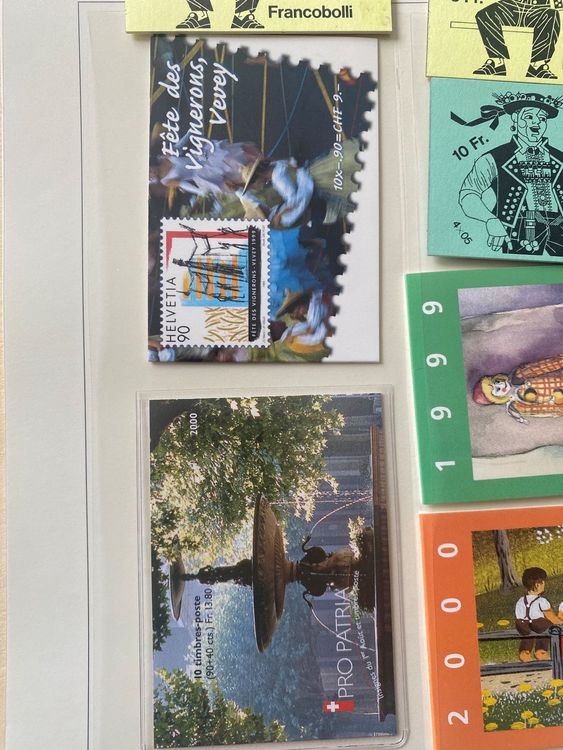 Heftchen Pro Juventute Patria etc. postfrisch Lot Sammlung | Kaufen auf Ricardo