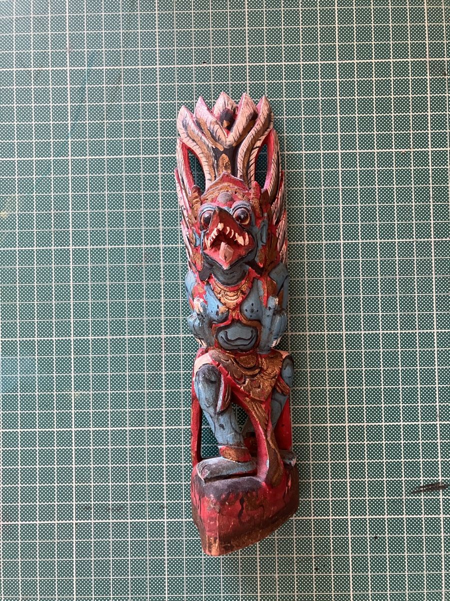 Statuette bleue (Bali ou Thaïlande?) — dès 1 chf (D'occasion) à Genève ...