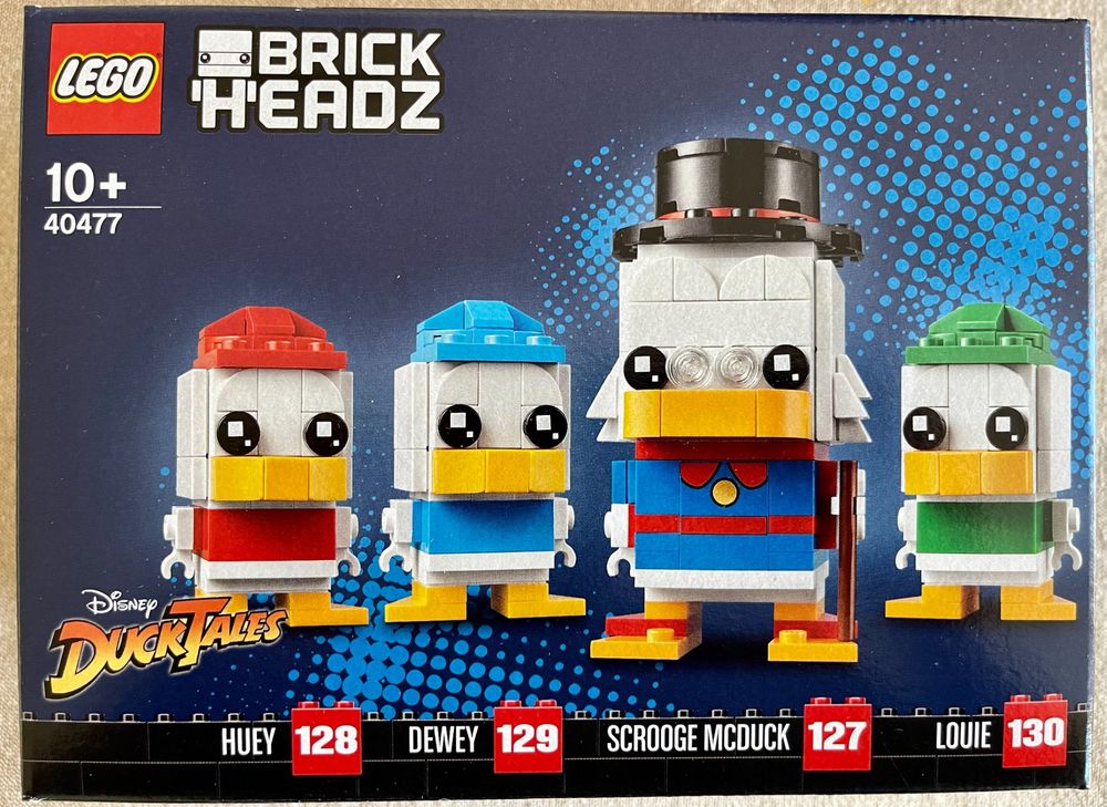 Lego BrickHeadz 40477 - Scrooge McDuck, Huey, Dewey & Louie (Neu und ...