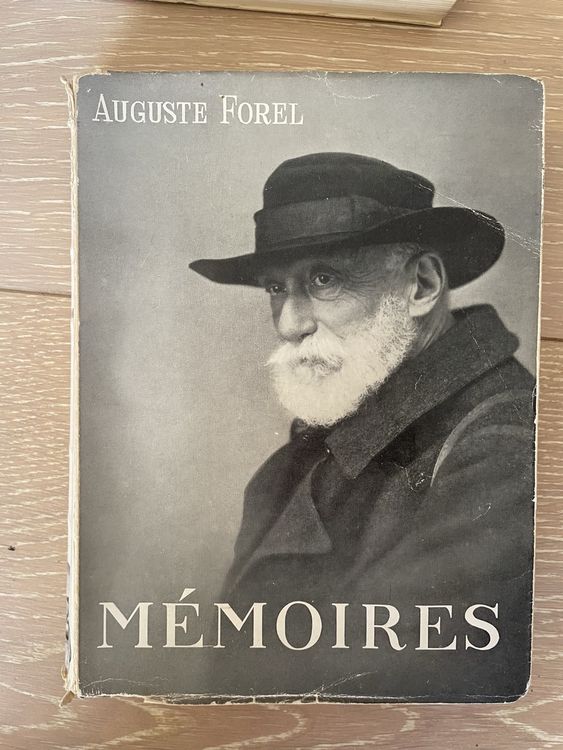 Mémoires d'Auguste Forel, livre ancien (Gebraucht) in Sins für CHF 25 ...
