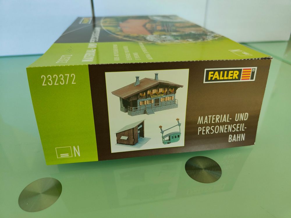 Material- und Personenseilbahn - Spur N - Faller 232372 (Neu (gemäss ...