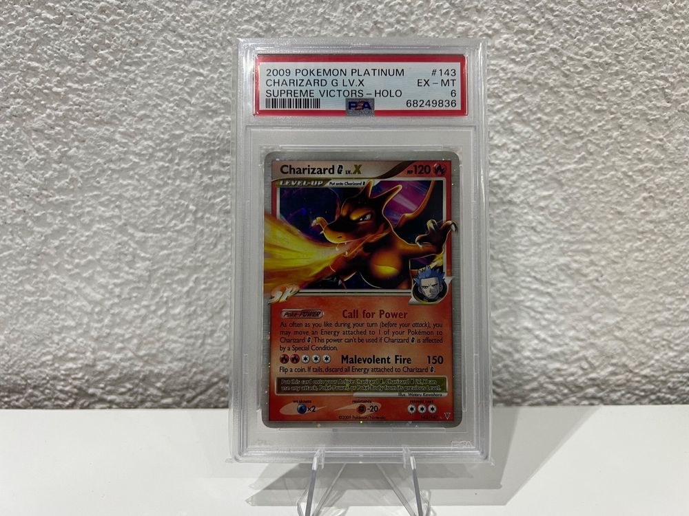 Pokemon Charizard G LV.X - HOLO #143 (EN) (Gebraucht) in Ennenda für CHF 61 – mit Lieferung auf ...