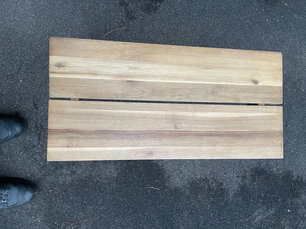 ikea skogsta bank massivholzbank bänkli oder Hocker (Gebraucht) in ...