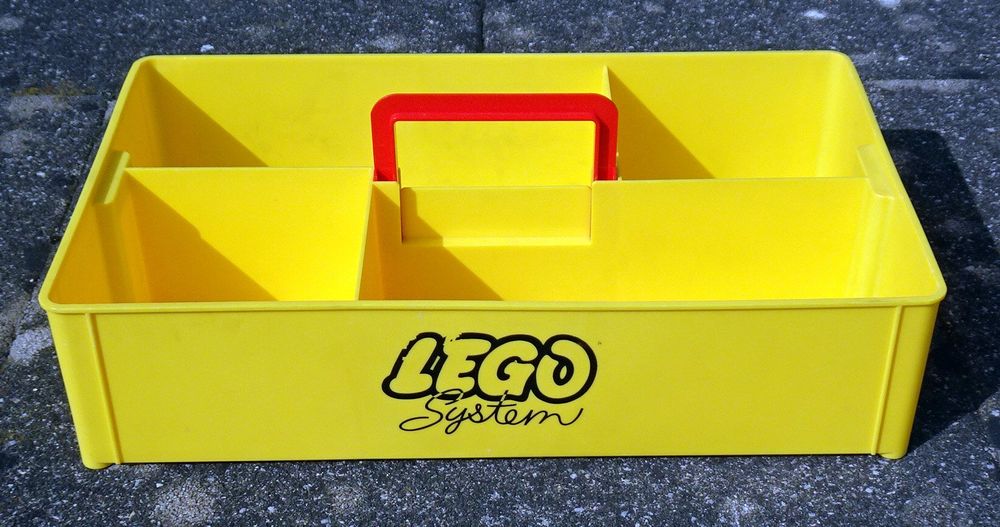 LEGO® Storage Bin / Sortierkasten LEGO® System (gelb) | Kaufen auf Ricardo