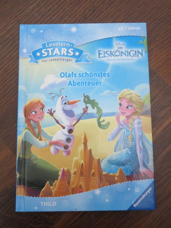 Kind Buch Kinderbuch lesen Leselernstars Frozen Olaf 7+ (Gebraucht) in ...