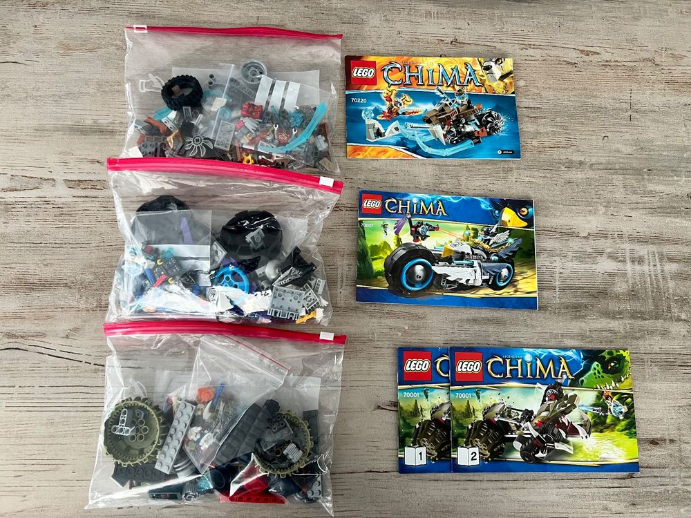 Lego Chima Sammlung / Lot 70220, 70007, 70001 | Kaufen auf Ricardo
