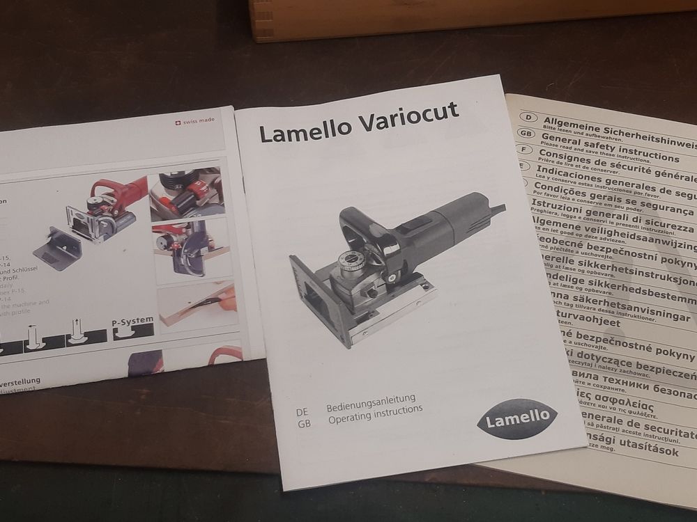 LAMELLO VARIOCUT L44E Schattenfugenfräse (Gebraucht) in Winterthur für ...