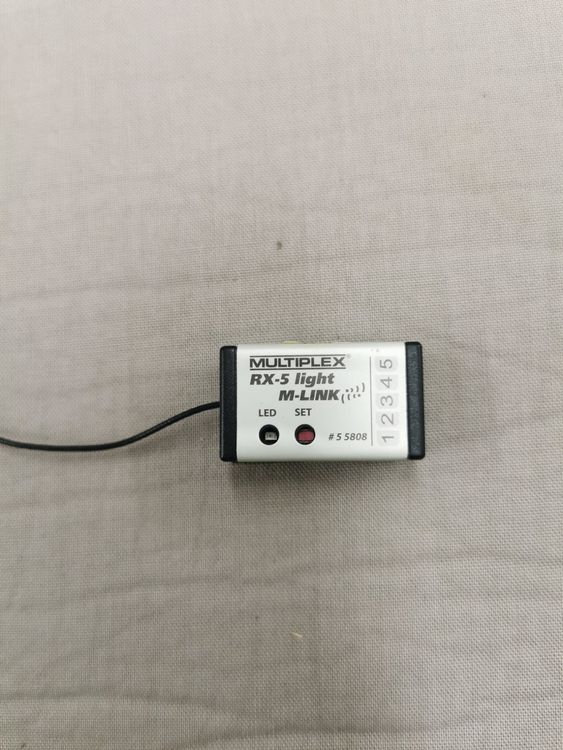Multiplex RX-5 Light M-LINK Empfänger Set #55808 (Gebraucht) in ...