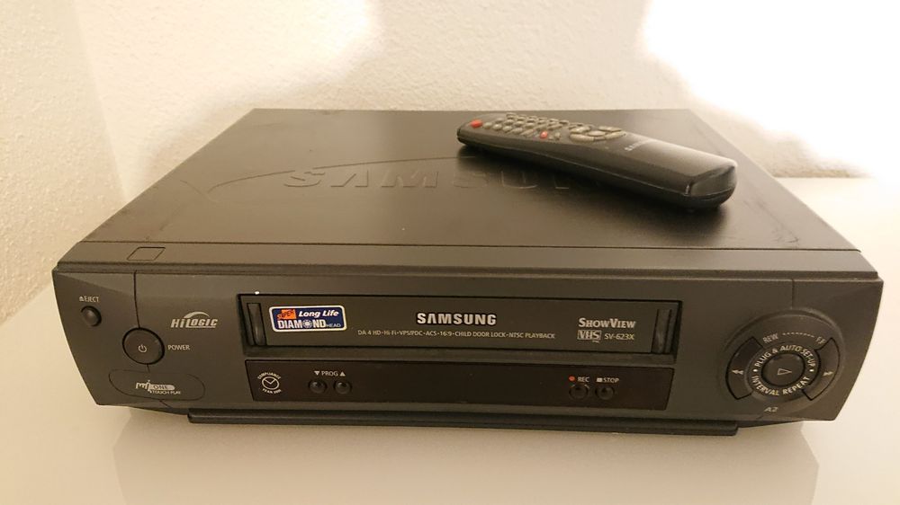 Samsung SV-623X VHS Videorecorder (Gebraucht) in Luzern für CHF 36 – mit Lieferung auf Ricardo ...