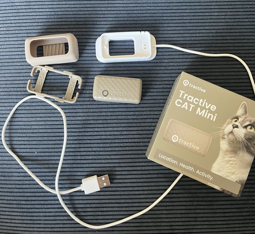 Tractive GPS Cat5 Mini Tracker für Katzen - hellbraun (Neu (gemäss ...