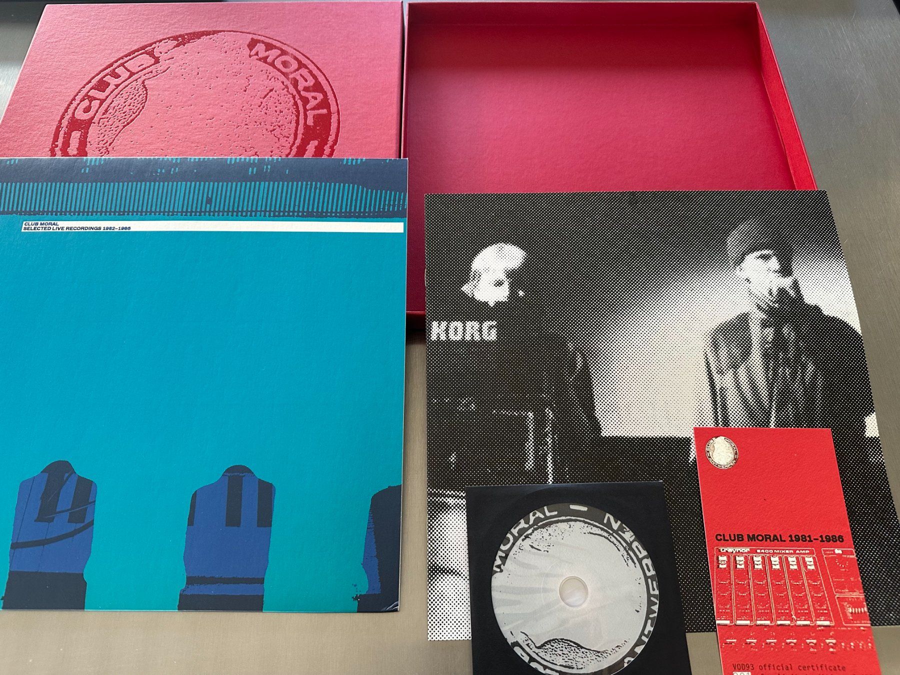 CLUB MORAL BOX 5LPS + DVD - 1981-1986 - VOD 93 - INDUSTRIAL (Neuf (Voir ...