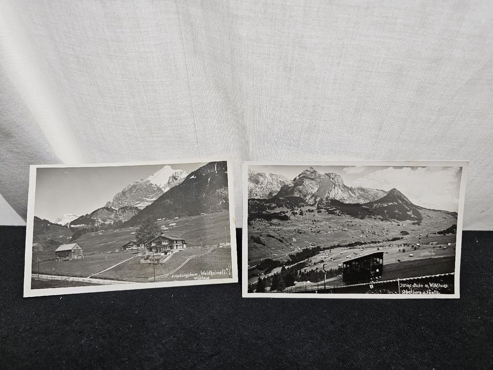 Alte Postkarten Schweiz, Berge, Landschaft, Wildhaus (Gebraucht) in Wolfertswil für CHF 39 – mit ...