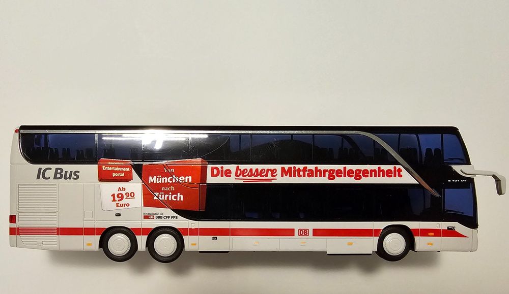AWM 1:87 Setra S431 DT - DB Intercitybus München-Zürich | Kaufen auf ...