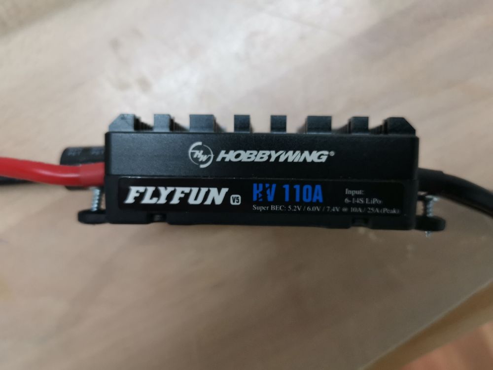 Hobbywing Regler FlyFun V5 110A 6-14S SBEC | Kaufen auf Ricardo