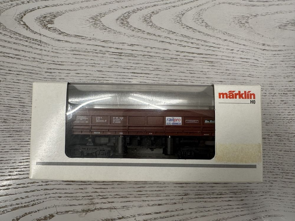 Märklin 48452 Schüttgut-Kippwagen DB "railpro" Fans 126 Ep V (Neu und ...