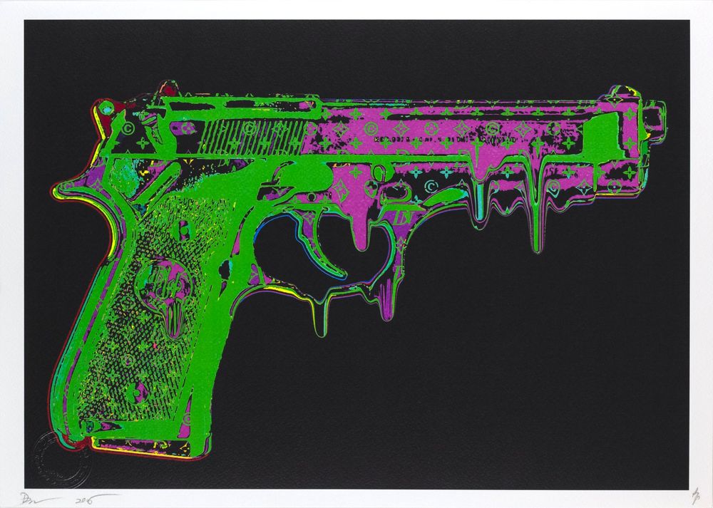 Death, GLOCK 45 LV, limitierter Kunstdruck (Neu (gemäss Beschreibung ...