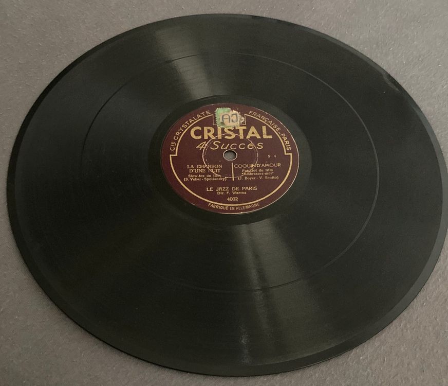 Le Jazz de Paris - Schellack -10“-78RPM - Fox trot | Kaufen auf Ricardo