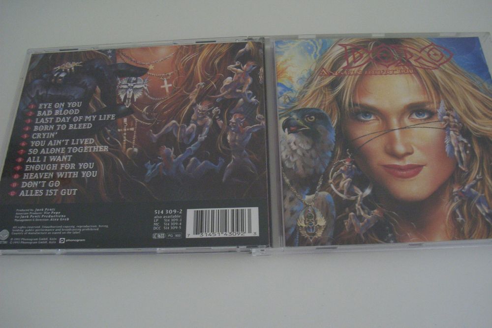 DORO CD ANGELS NEVER DIE (Gebraucht) in Zürich für CHF 3.5 – mit ...