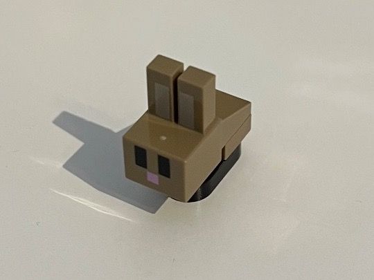 Lego Minecraft - Bunny, Dark Tan - Brick Built - minebunny01 | Kaufen ...
