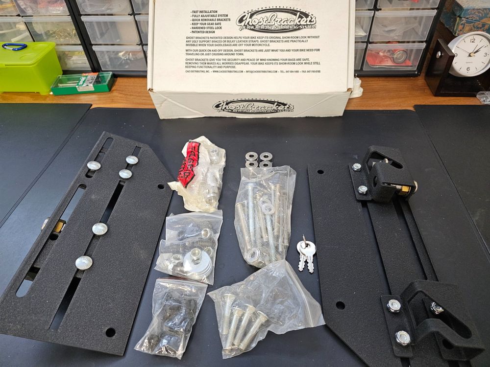 Universal Saddlebag mount - quick release (Gebraucht) in Birr für CHF ...