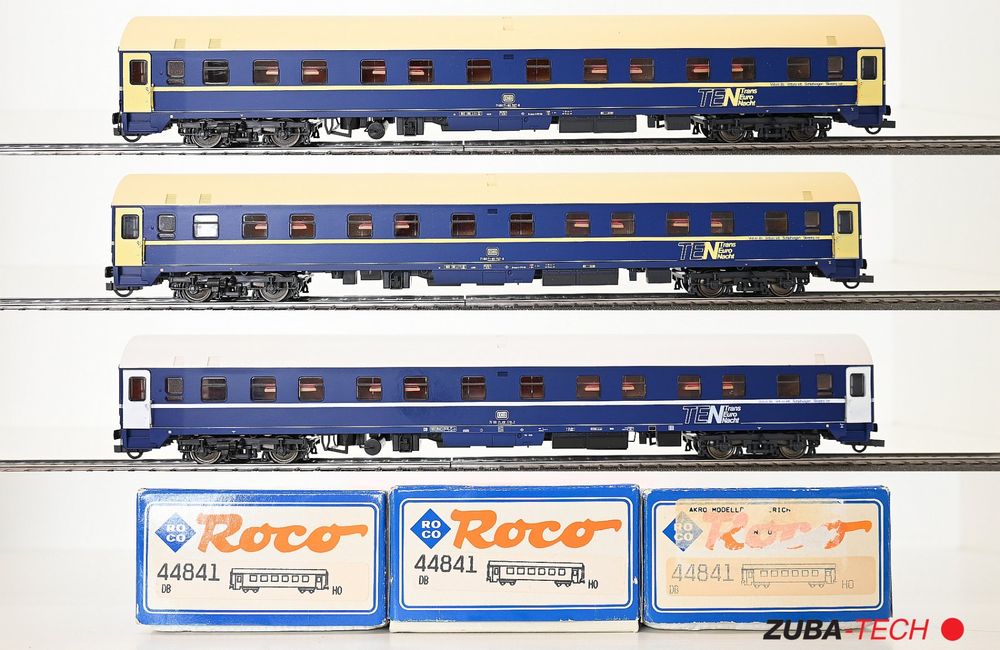 Roco 3x Schlafwagen der der DB, H0 GS mit OVP (Gebraucht) in St. Gallen für CHF 3 – mit ...