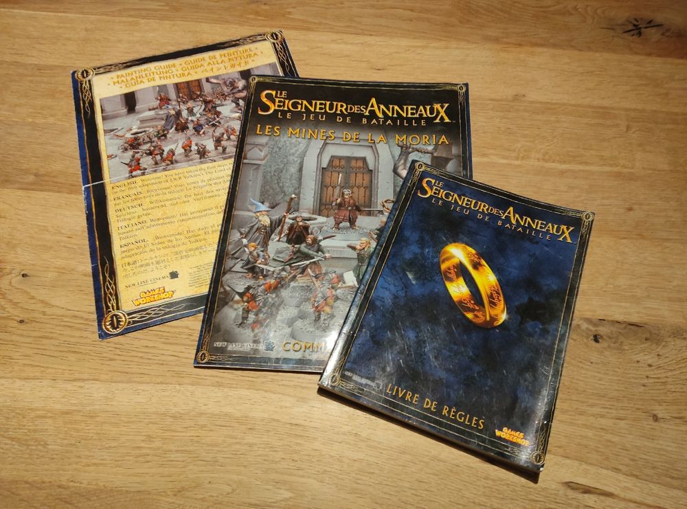 Tabletop - Herr d. Ringe - Seigneur d. Anneaux - Regelhefte (Gebraucht ...