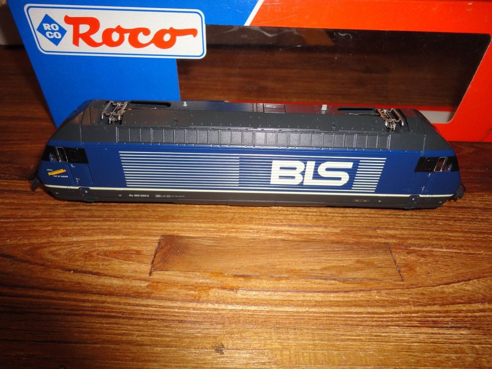 E-Lok Re 465 BLS Roco HO 43656 in OVP | Kaufen auf Ricardo