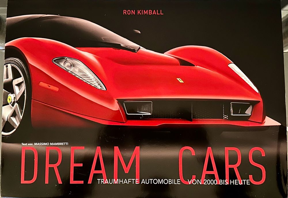 Tolles Buch Traum Autos XXL von Ron Kimball (Neu (gemäss Beschreibung ...