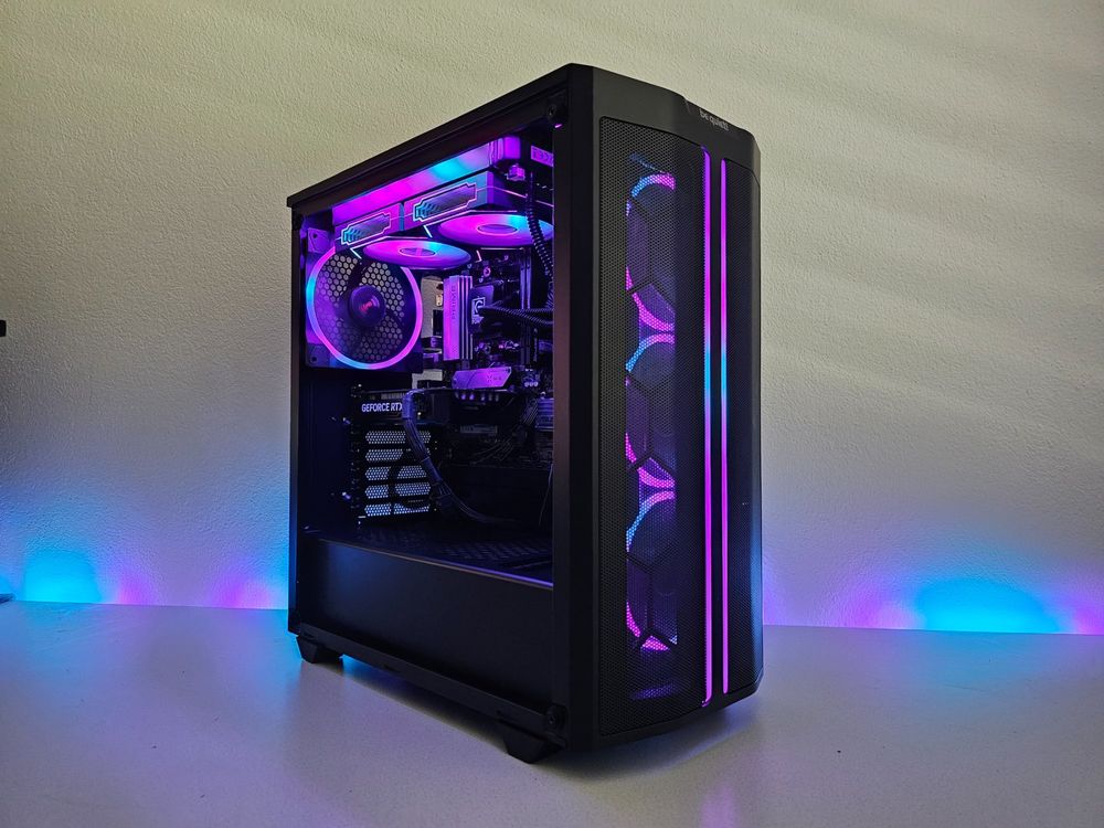 Gaming PC ZenFire🔥Ryzen 9600X 5.4GHz + RTX 4060 | 32GB DDR5 (Neu und ...