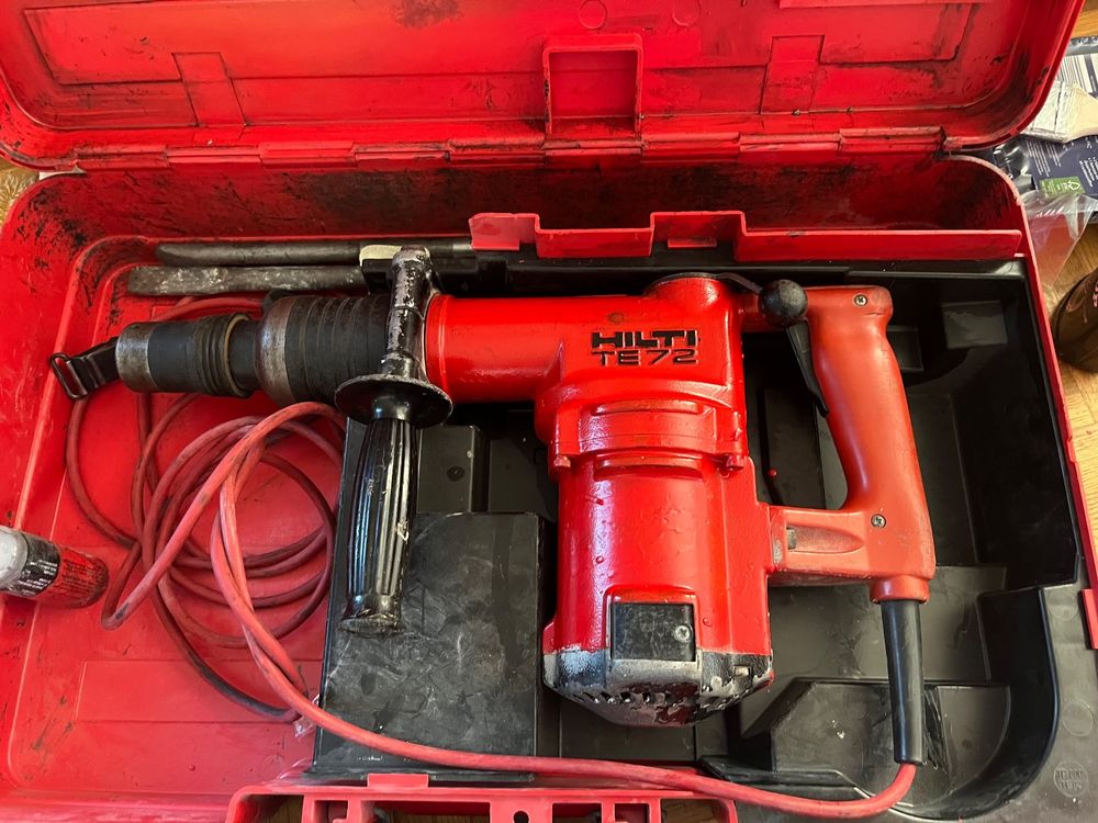 Bohrhammer Abbruchhammer Hilti TE 72 made in Liechtenstein (Gebraucht ...