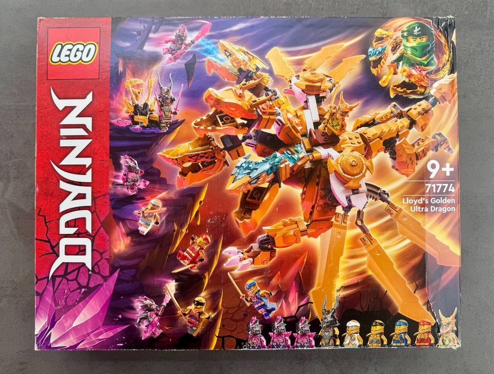 LEGO Ninjago 71774 Lloyd's Golden Ultra Dragon | Kaufen auf Ricardo