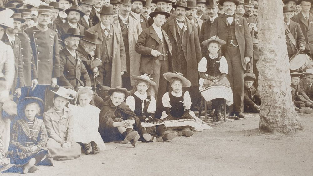 Photo ancienne Fêtes du Centenaire à Pully /VD - 1903 (D'occasion) à ...