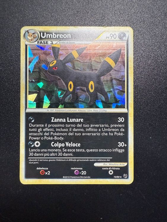 Pokémon Umbreon 10/90 Italian HS Undaunted Ab 1.- (Gebraucht) in Prilly ...