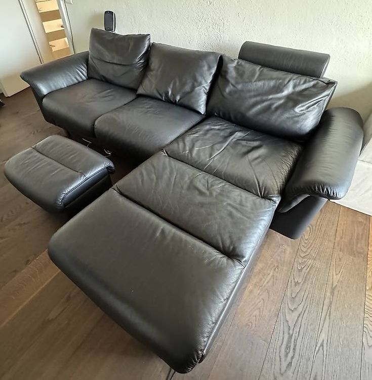 Ecksofa Echtleder von Stressless (NP: 7`500CHF) (Gebraucht) in Schinznach-Dorf für CHF 999 – nur ...