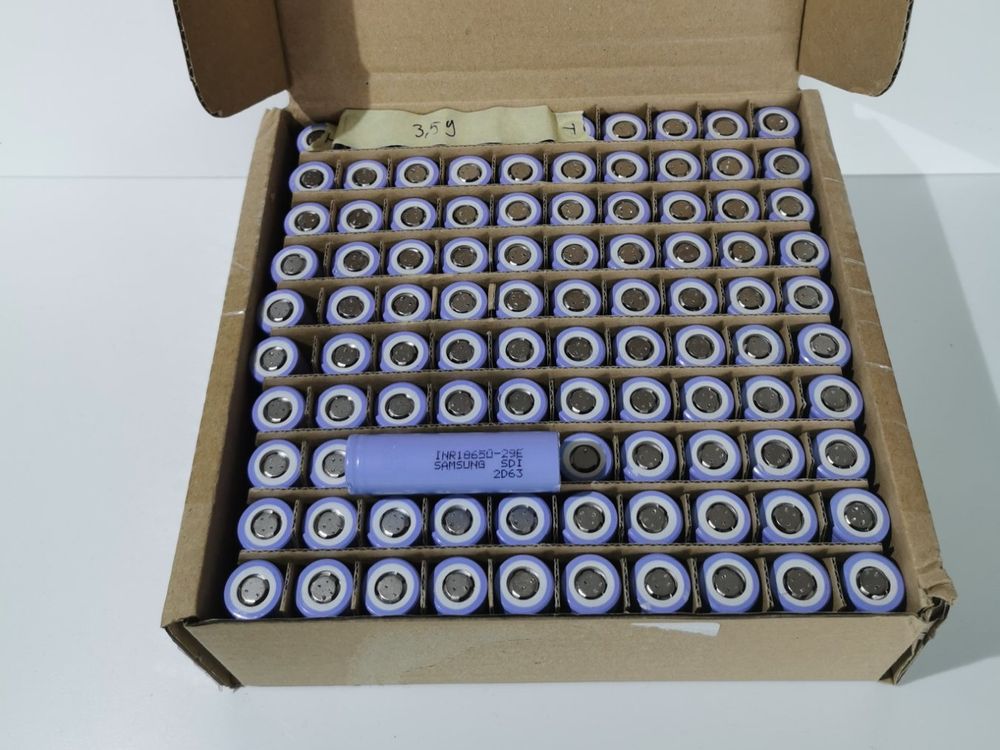 100x 18650 Samsung 29E Zellen | Kaufen auf Ricardo