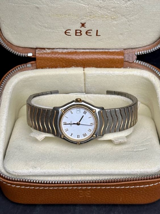 Ebel Sport Classique Stahl/Gold 27 mm Box/Papier (Gebraucht) in ...
