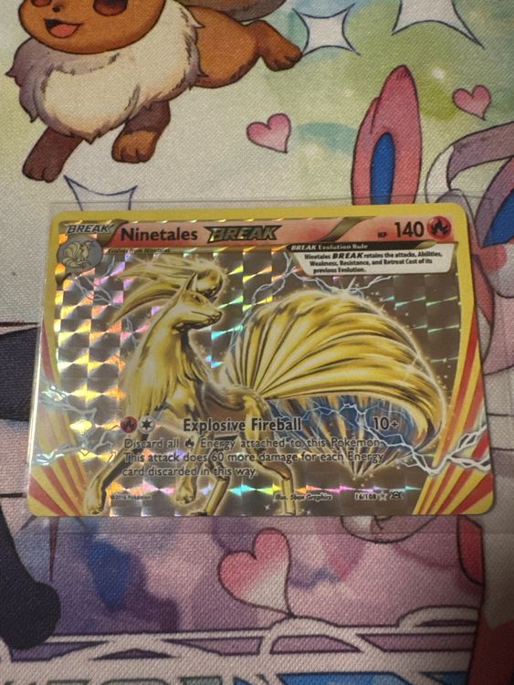 Carte Pokémon Ninetales BREAK - État Excellent! 🔥 (53) (Neuf (Voir ...