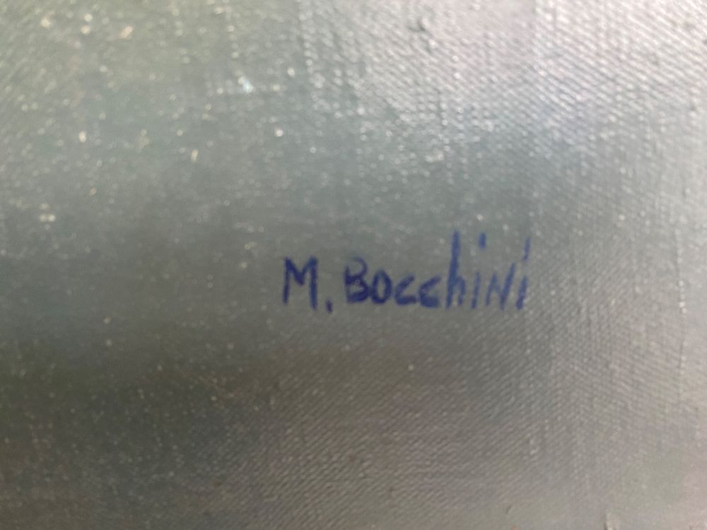 Mario Bocchini 1927 - 1999 Cesena IT, orig. Ölbild 1968 (Gebraucht) in ...