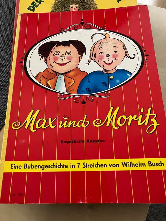 Max Und Moritz Altes Buch (Gebraucht) in Lyss für CHF 10 – mit ...