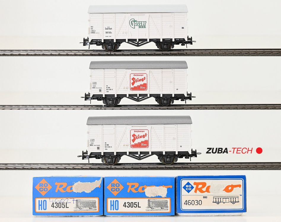 Roco 3x Gedeckte Güterwagen ÖBB, H0 GS mit OVP (Gebraucht) in St. Gallen für CHF 15 – mit ...