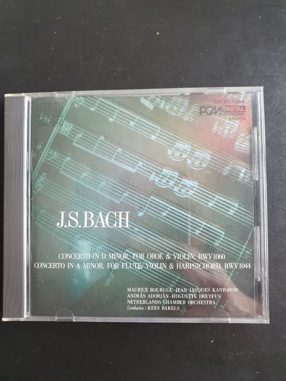 CD Bach. Oboen- und Flötenkonzert | Kaufen auf Ricardo