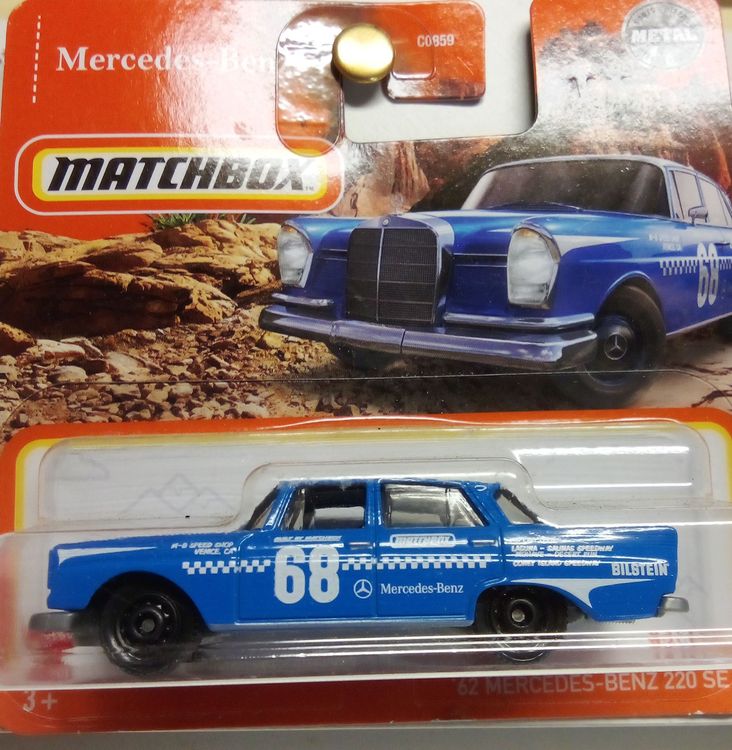 Matchbox 62er Mercedes 220 SE | Kaufen auf Ricardo
