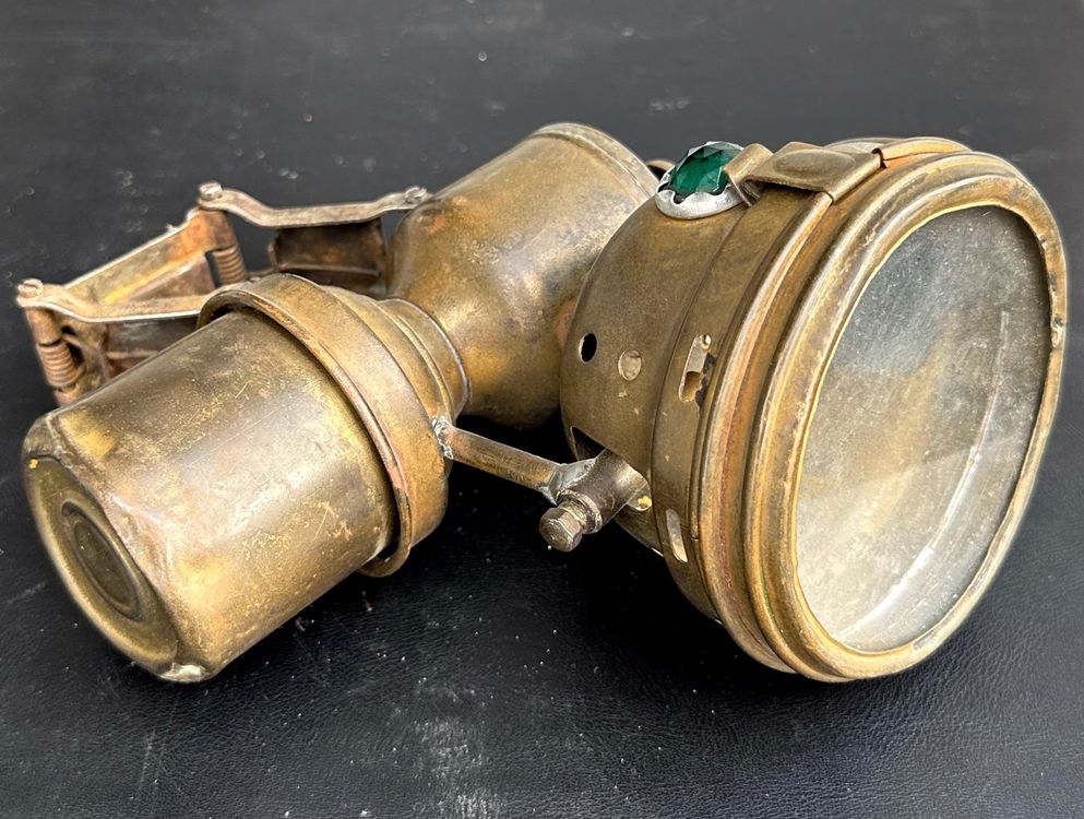 antike Karbidlampe Fahrradlampe, Grubenlampe | Kaufen auf Ricardo