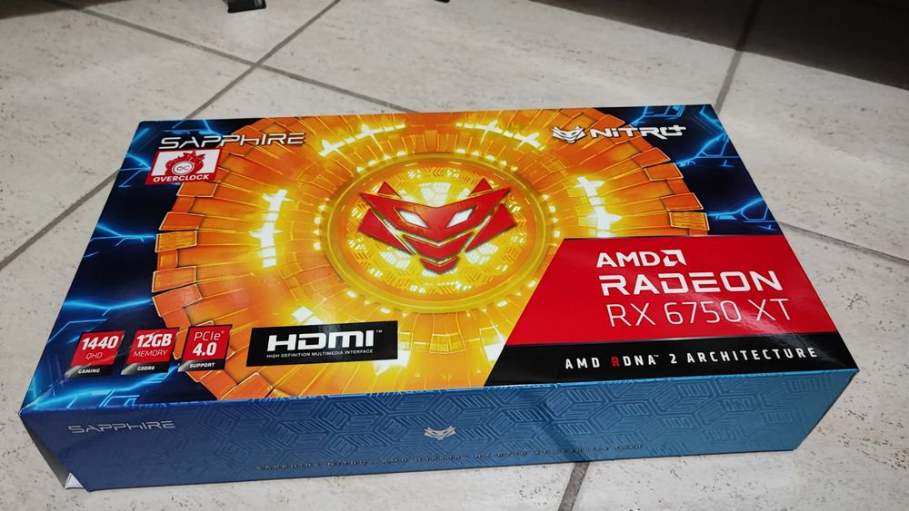 Sapphire Radeon RX6750 XT Gaming OC Nitro+ Grafikkarte (Gebraucht) in ...